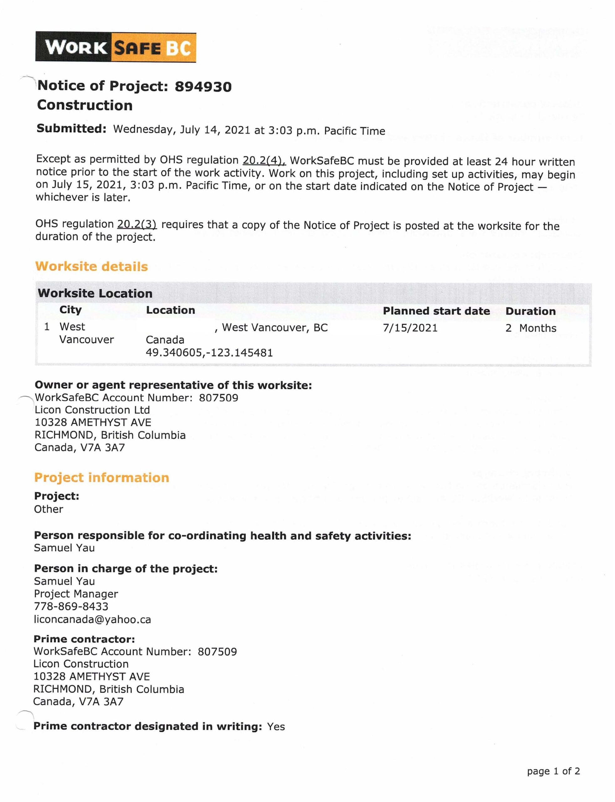 Safe work practices in residential construction – Licon Construction